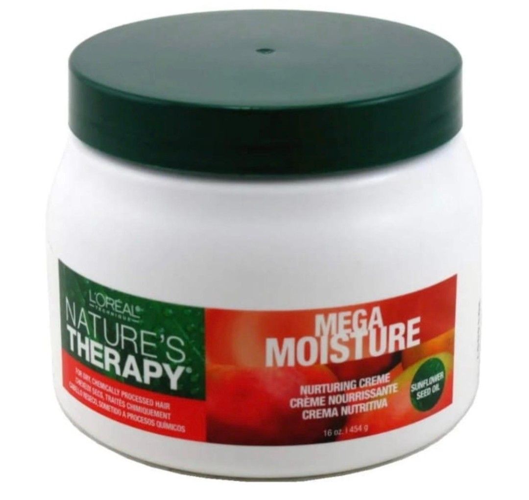 L'Oreal Nature's Therapy Mega Moisture Hair Cream, Beauty & Personal ...