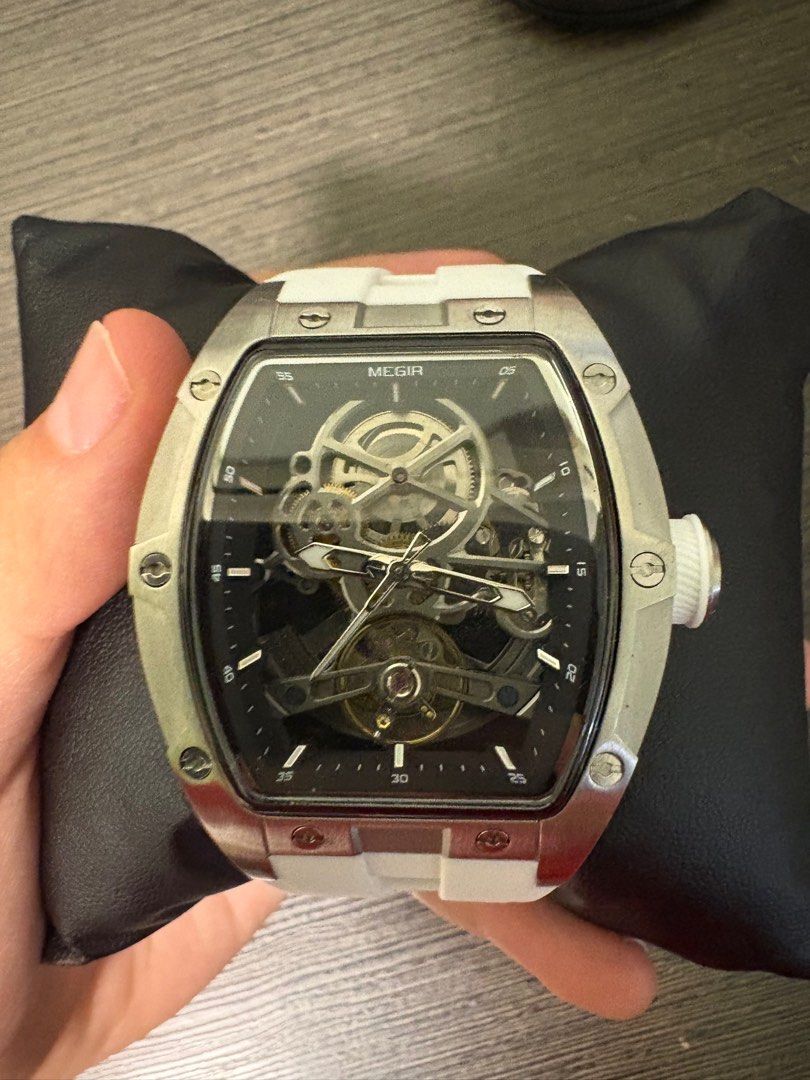 Megir automatic skeleton watch (CAN NEGO), Luxury, Watches on Carousell