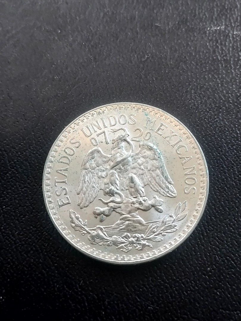 1943 Mexican 50 Centavos Coin, Hobbies & Toys, Memorabilia ...
