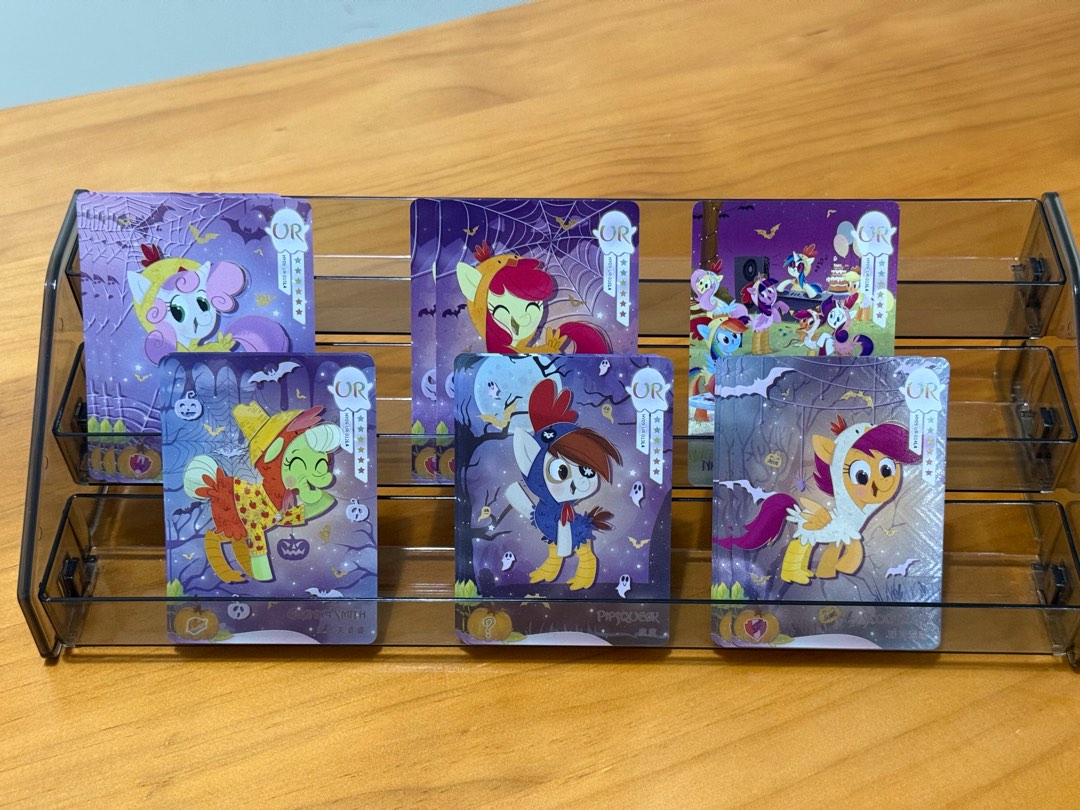 My Little Pony Trading Cards - HY9 series URs, Hobbies & Toys, Toys ...