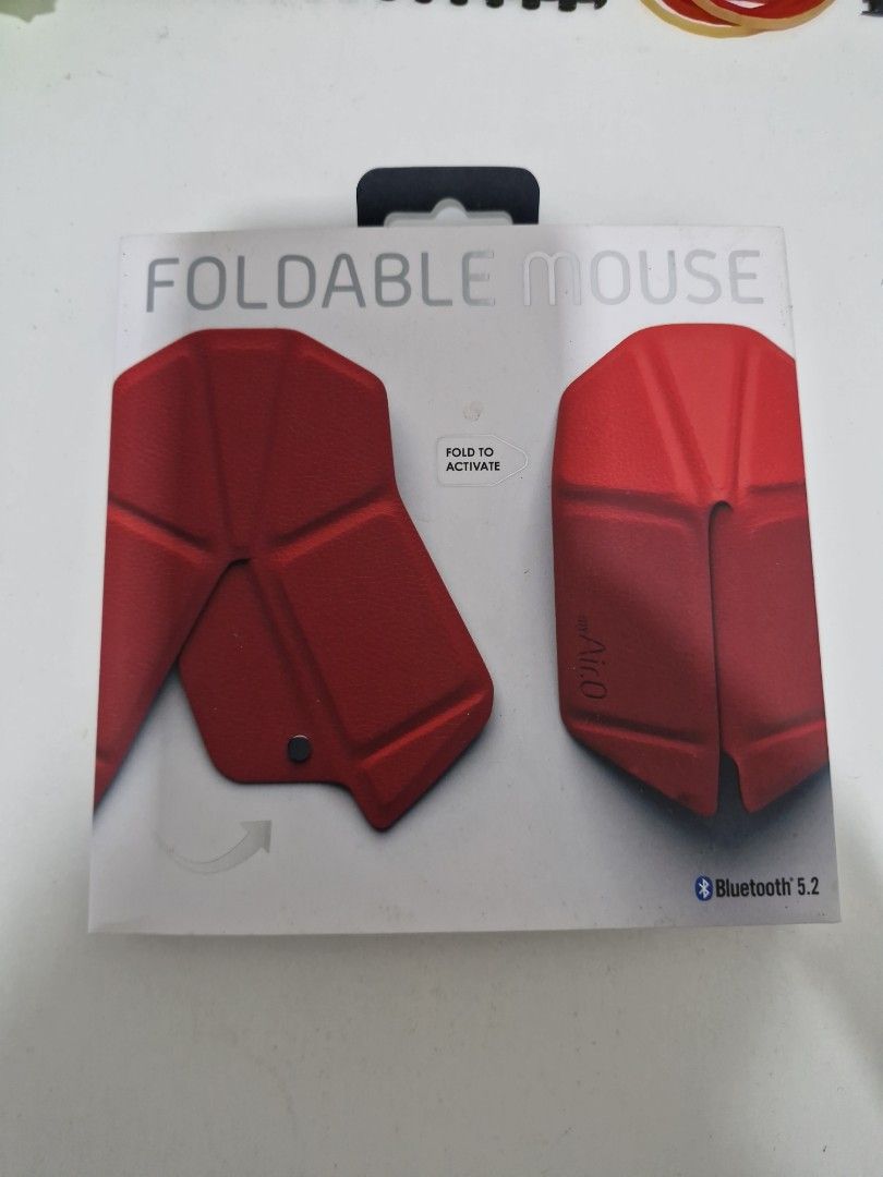 MyAir0 Foldable Bluetooth Mouse - Black, Computers & Tech, Parts & Accessories, Mouse ...