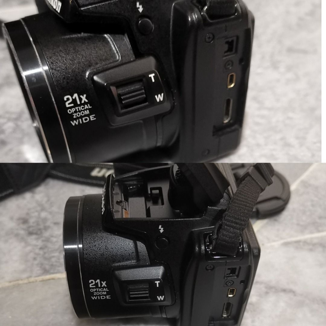 NIKON COOLPIX CCD L120 14MP-HD VIDEO -3 INCH SCREEN-21X WIDE OPTICAL ...