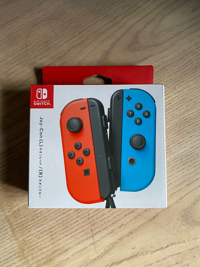 Nintendo SWITCH 1 - JOYCON - BLUE RED - JPN SET - SEALED, Video Gaming ...