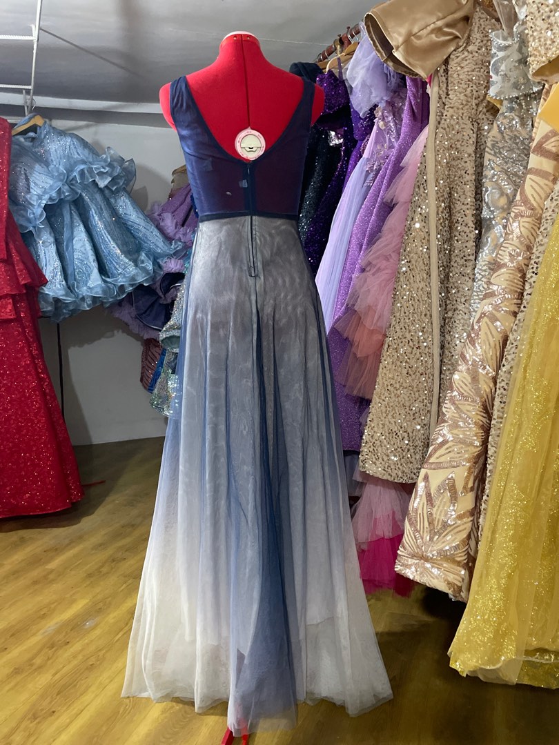 Ombre Evening Gown, Women's Fashion, Dresses & Sets, Evening dresses ...