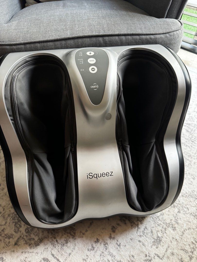 OSIM iSqueez Foot Massager, Furniture & Home Living, Outdoor Furniture ...