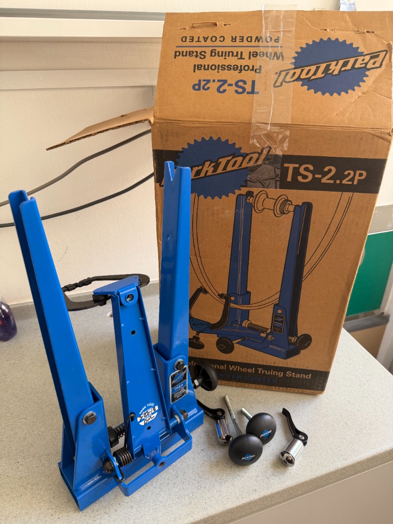 Parktool Wheel truing stand, base, spoke tensioner and dish guage ...