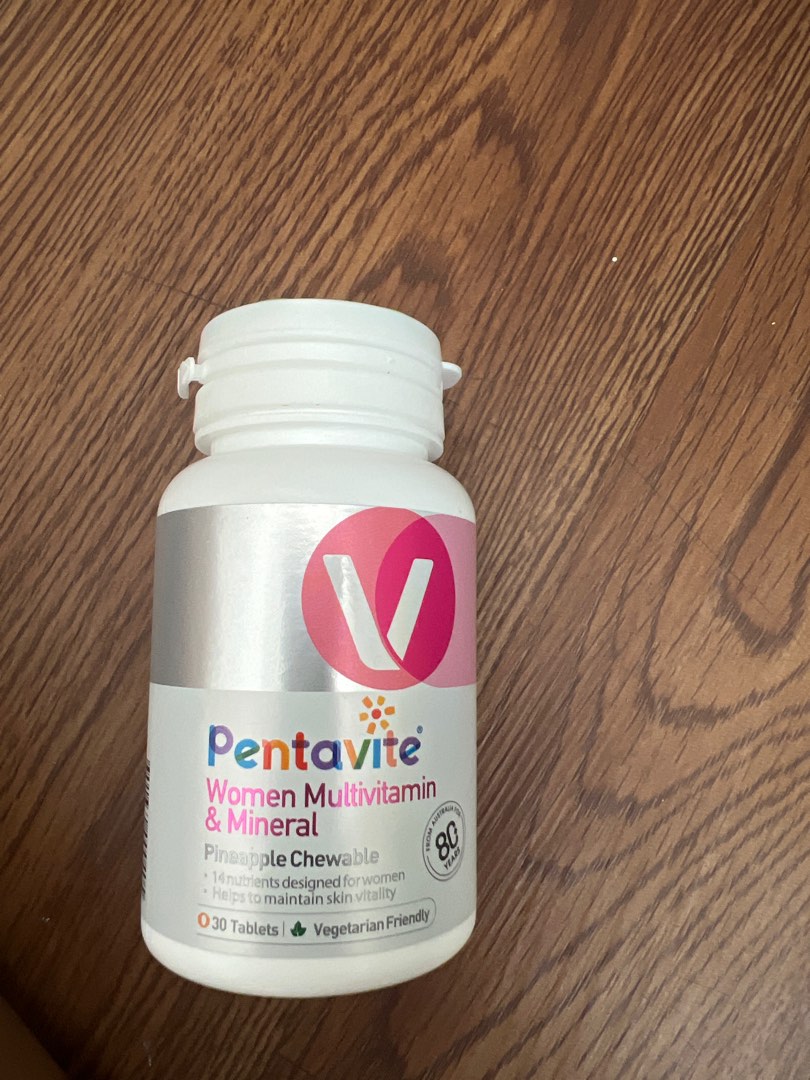 PentaVite Women Multivitamin & Mineral, Health & Nutrition, Health ...