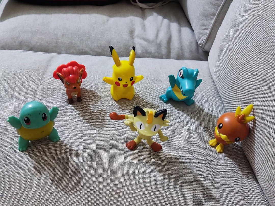 Pokemon Figure Set, Hobbies & Toys, Toys & Games on Carousell