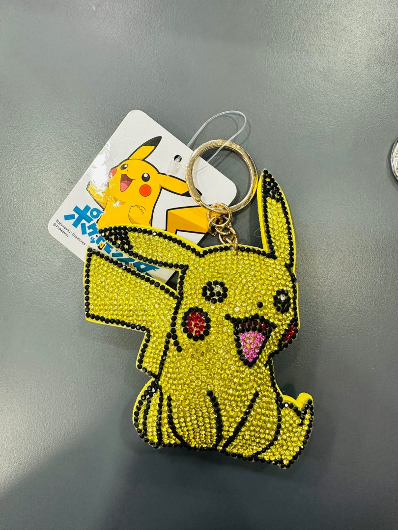 Pokemon Pikachu Crystal Key Chain, Hobbies & Toys, Toys & Games on ...