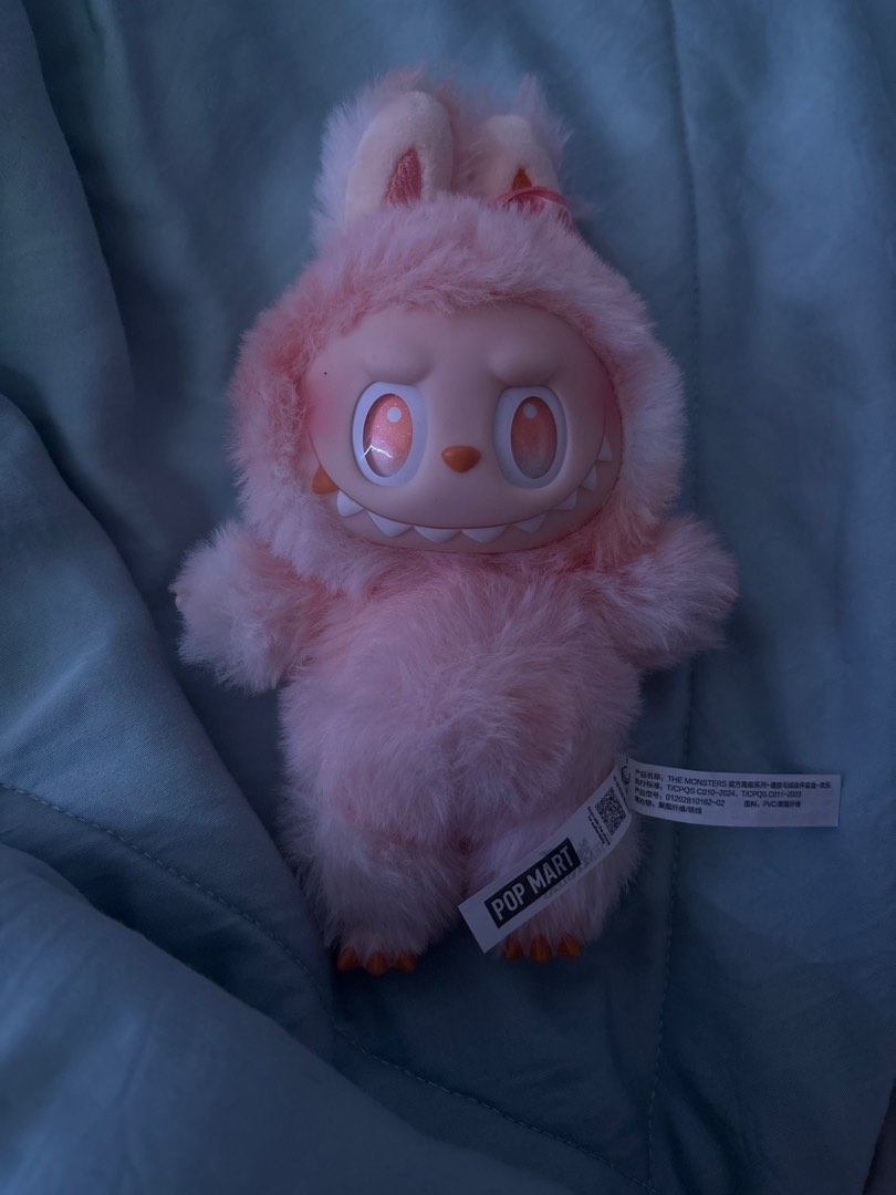 Pop Mart The Labubu lafufu Fluffy Bunny Plush, Hobbies & Toys, Toys ...