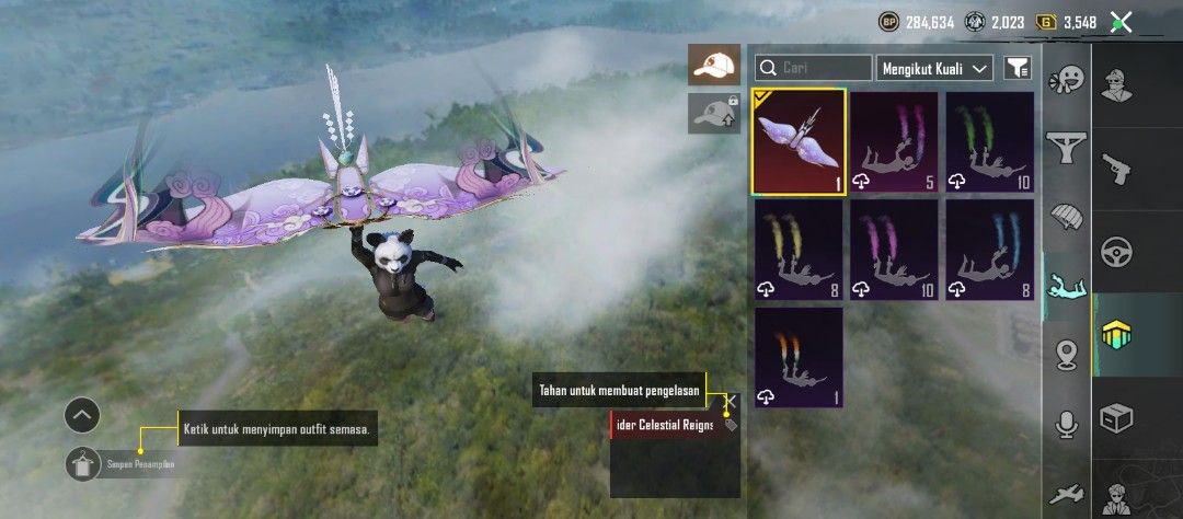 PUBG Mobile Account - Panda Set, Glider, Plane Skin, Video Gaming ...