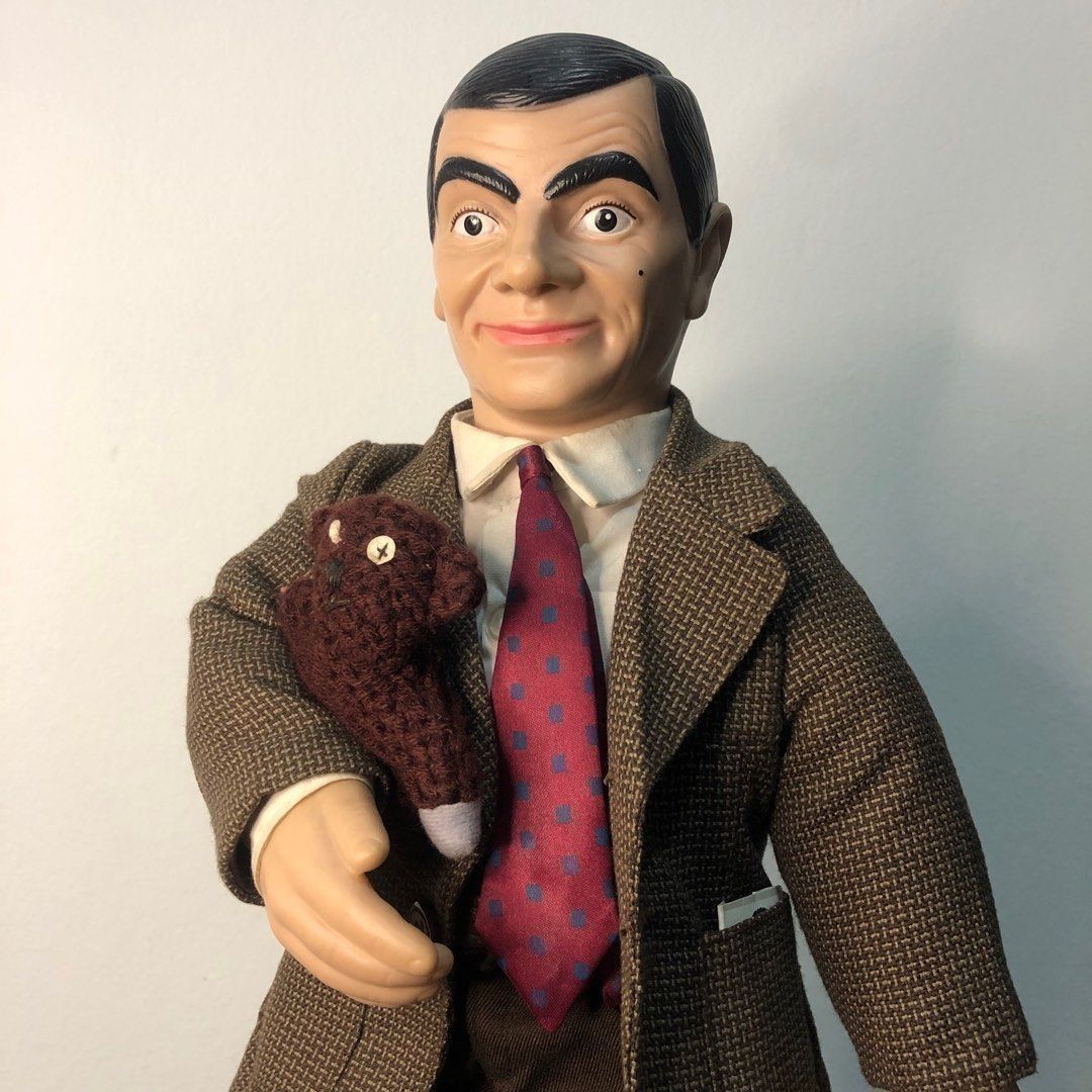 Rare Vintage 1997 Treasure Inc - Mr Bean Rowan Atkinson Doll Figure ...