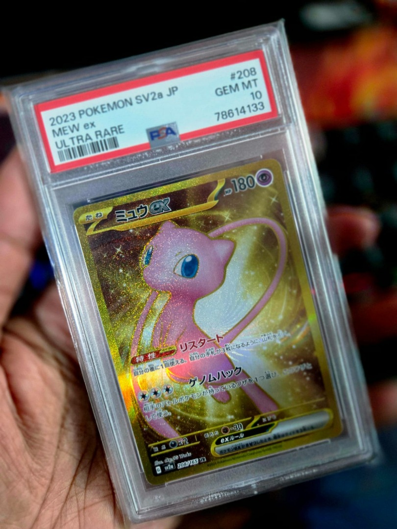 (READ DESCRIPTION) Pokemon PSA 10 Mew ex Ultra Rare #208, Hobbies ...