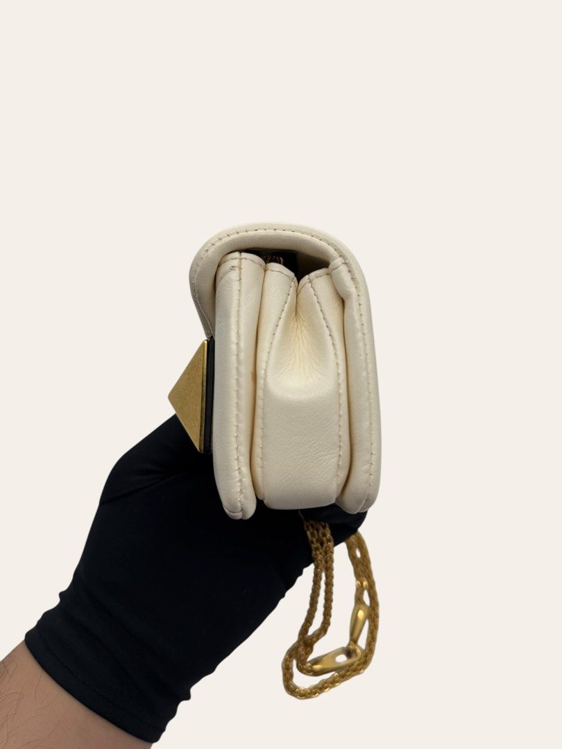 (RTP $1,950) Valentino Roman Stud Micro 2 Way Bag, Luxury, Bags ...