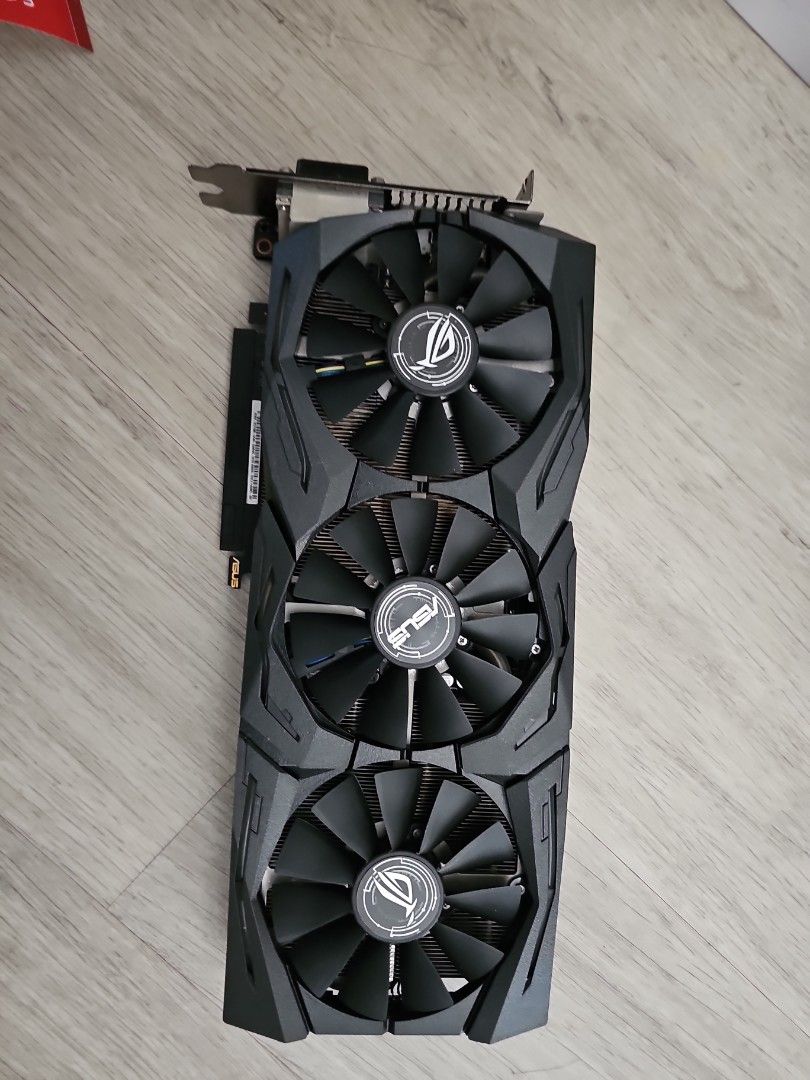 Rtx1080 ASUS ROG Strix Graphics Card, Computers & Tech, Parts ...