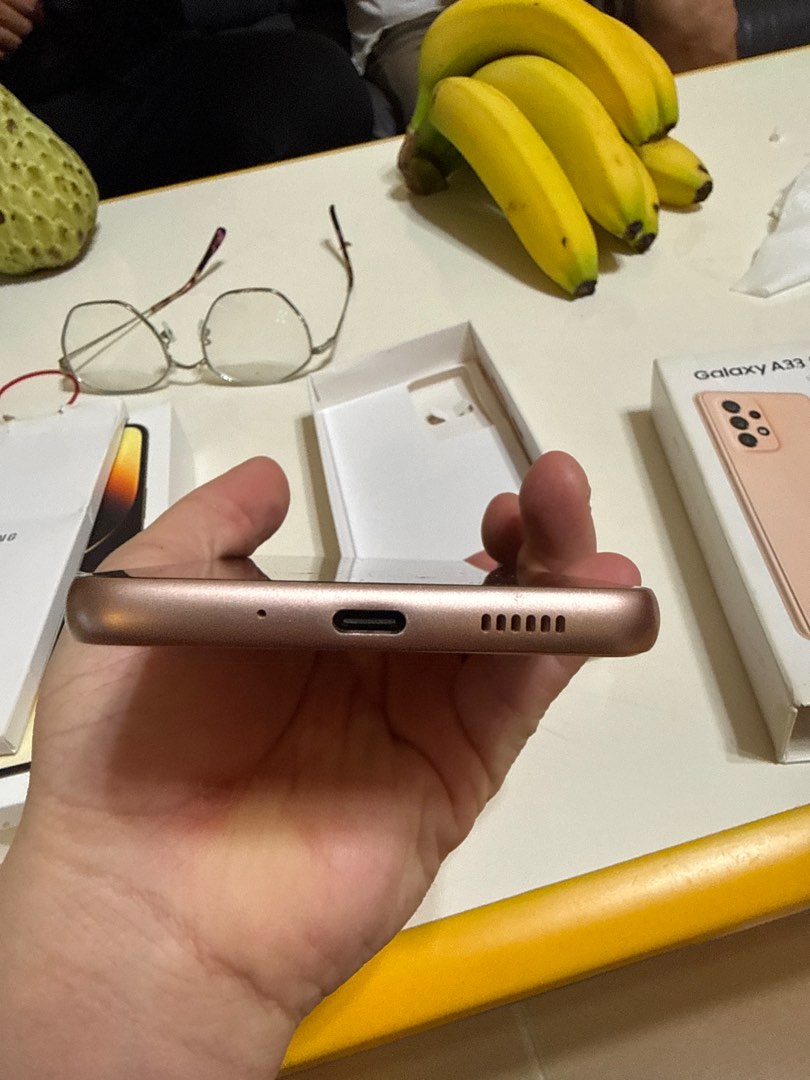 Samsung Galaxy A33 5G - Peach, Mobile Phones & Gadgets, Mobile Phones ...