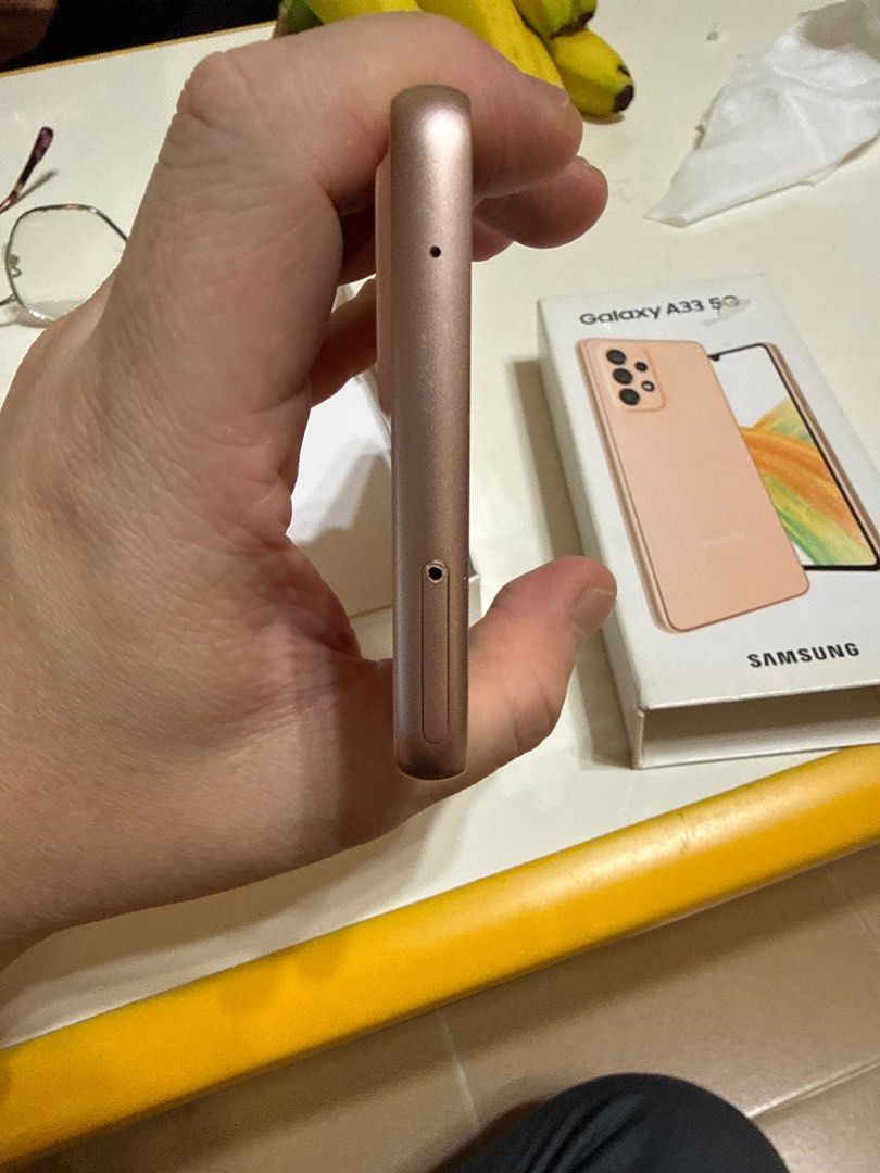 Samsung Galaxy A33 5G - Peach, Mobile Phones & Gadgets, Mobile Phones ...