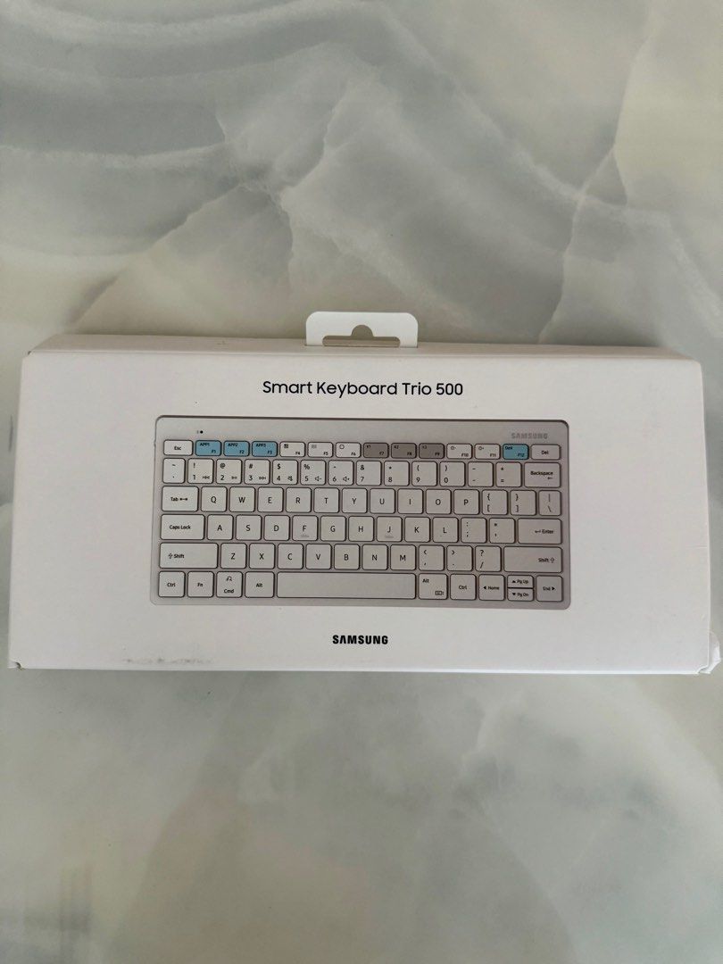 Samsung Smart Keyboard Trio 500 - White, Computers & Tech, Parts ...