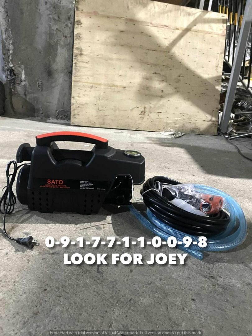 Sato Pressure Washer, Furniture & Home Living, Furniture, Other Home ...