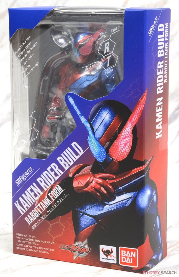 s.h.figuarts SHF Kamen Rider Build [Rabbit Tank Form], Hobbies & Toys ...