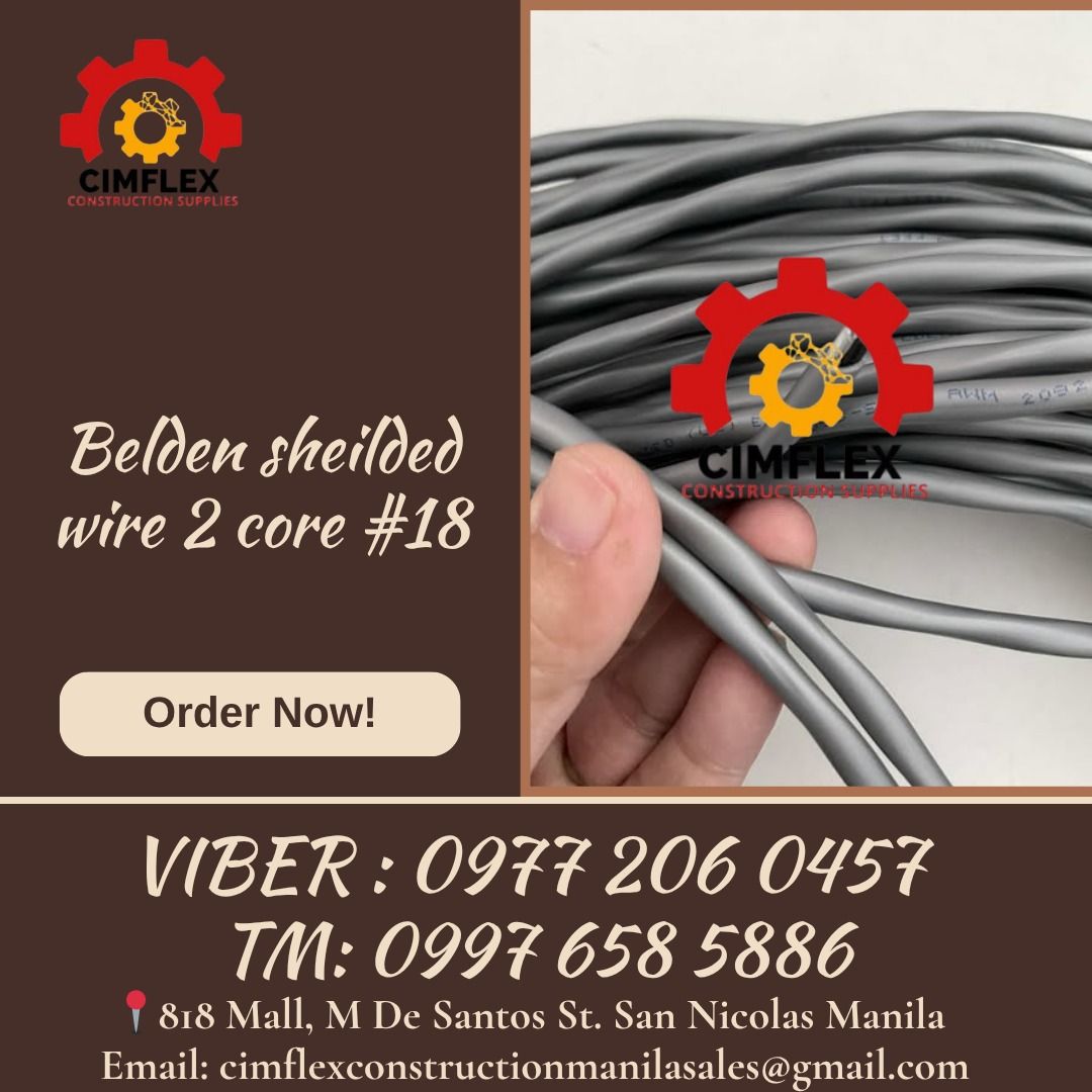 shielded wire #18 x 4core, Commercial & Industrial, Construction Tools ...