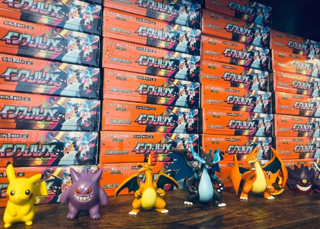 Shrinked Inferno x m2 booster box pokemon, Hobbies & Toys, Toys & Games ...