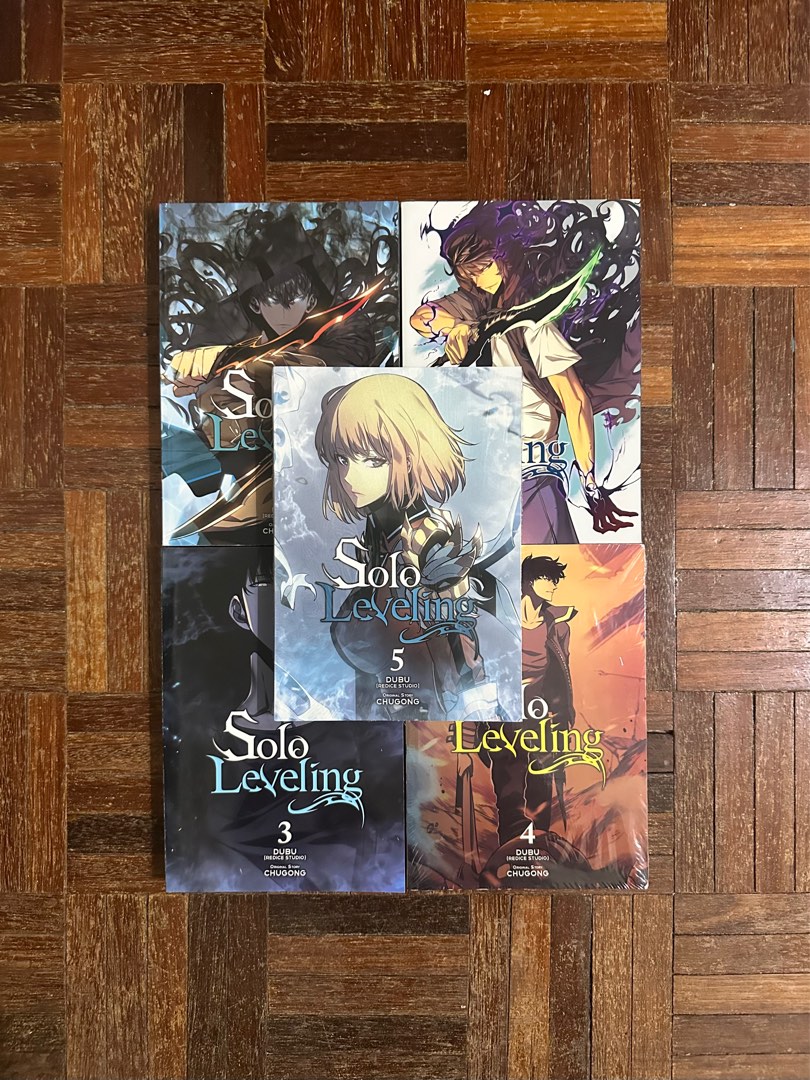 Solo Leveling (Vol 1-5), Hobbies & Toys, Books & Magazines, Comics ...