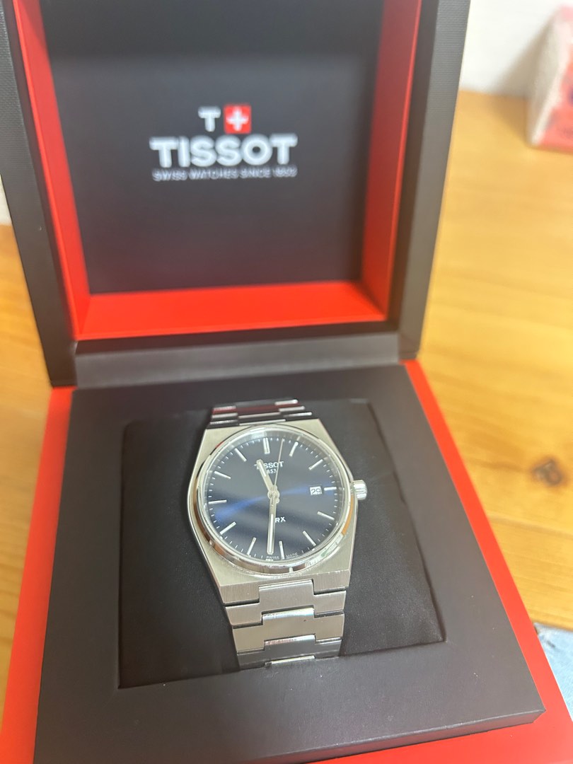 Tissot PRX - Blue Dial, Luxury, Watches on Carousell