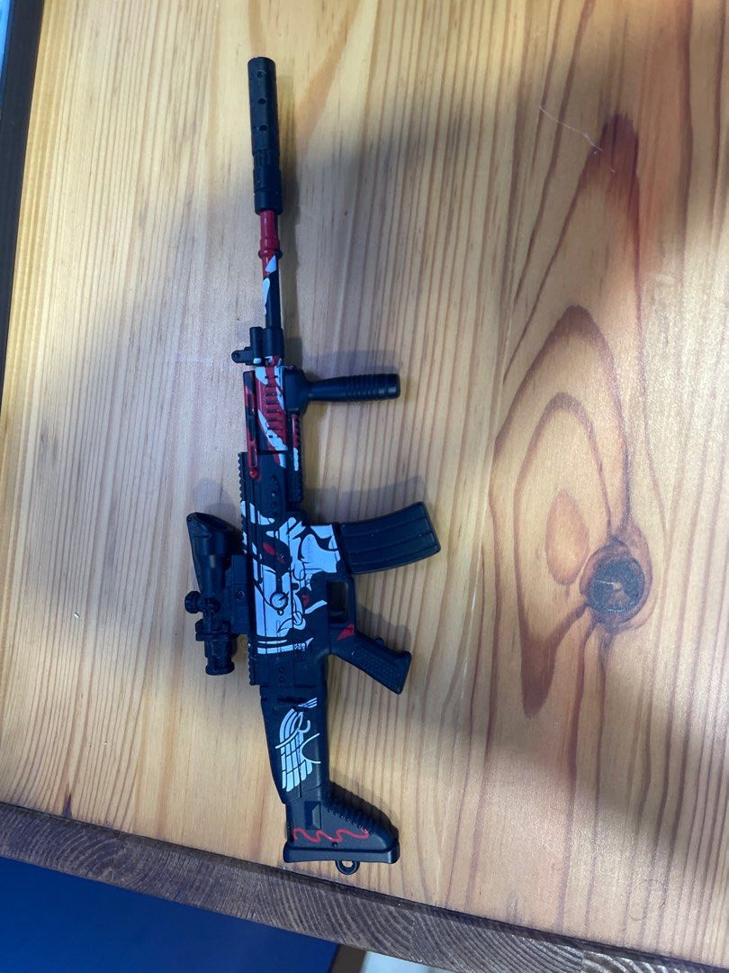 Toy Rifle with Scope, Hobbies & Toys, Toys & Games on Carousell
