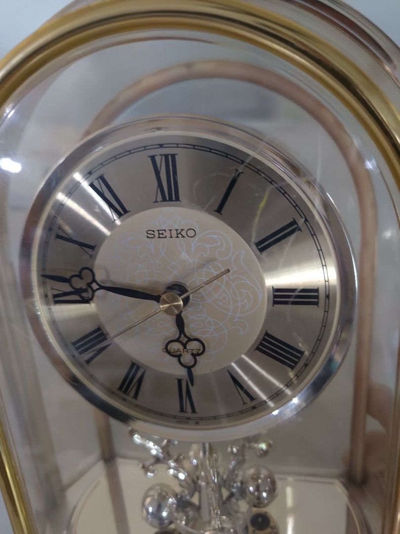 Vintage Seiko Table Clock, Furniture & Home Living, Home Decor, Clocks ...
