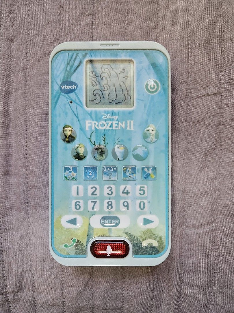 VTech Disney Frozen 2 Toy Phone, Hobbies & Toys, Toys & Games on Carousell