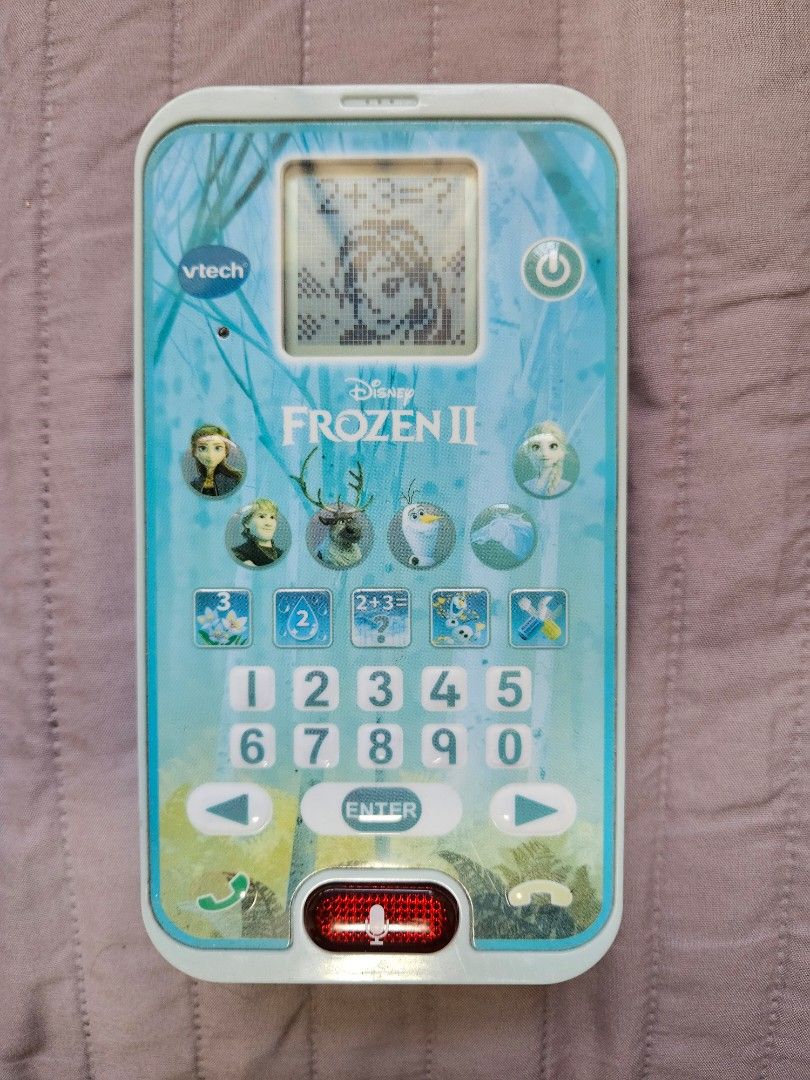 VTech Disney Frozen 2 Toy Phone, Hobbies & Toys, Toys & Games on Carousell