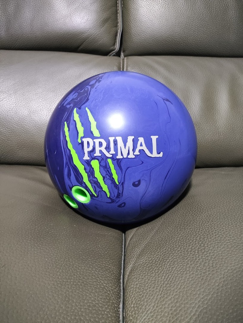 WTT/WTS Motiv Primal Shock Bowling Ball 14lbs 2HRH, Sports Equipment ...