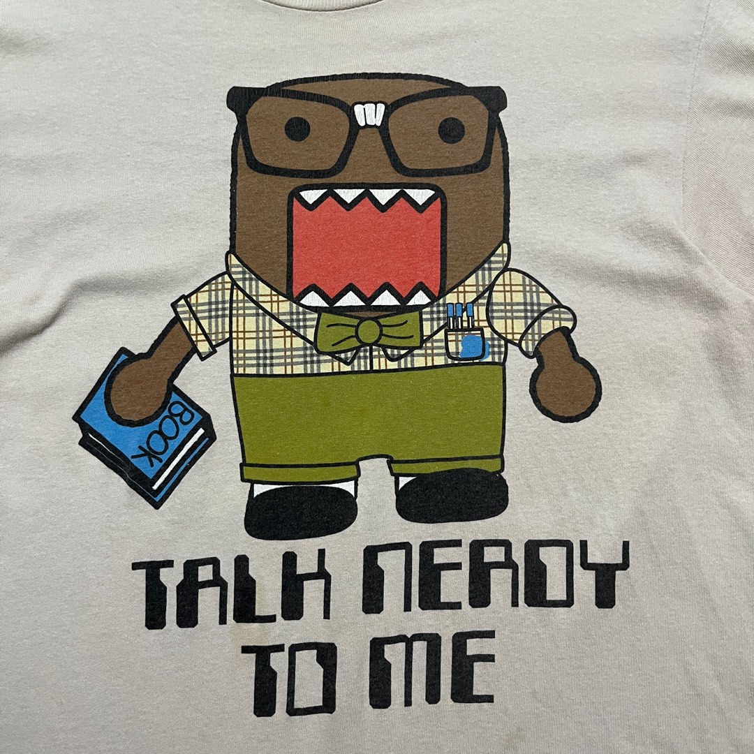Y2k Domo Talk Nerdy To Me T-Shirt, Men's Fashion, Tops & Sets, Tshirts ...
