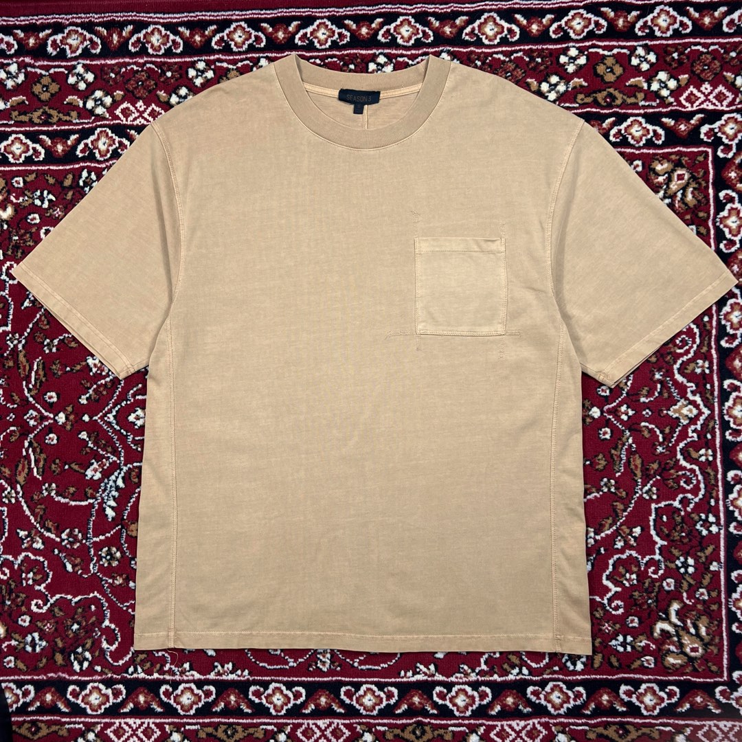 Yeezy Season 3 - Contrast Plain Shirt, Men's Fashion, Tops & Sets ...