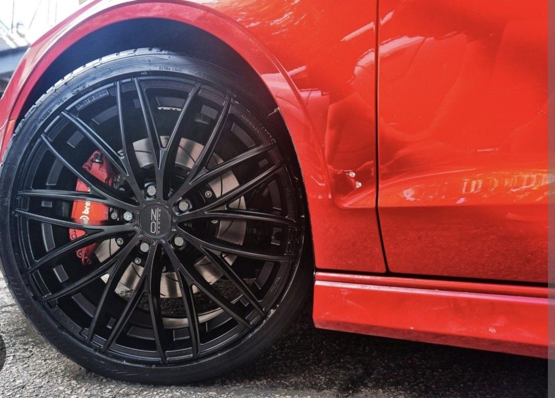 17 "inch 4 x 100 pcd Oz racing italia 150 (made in Italy) rims with ...