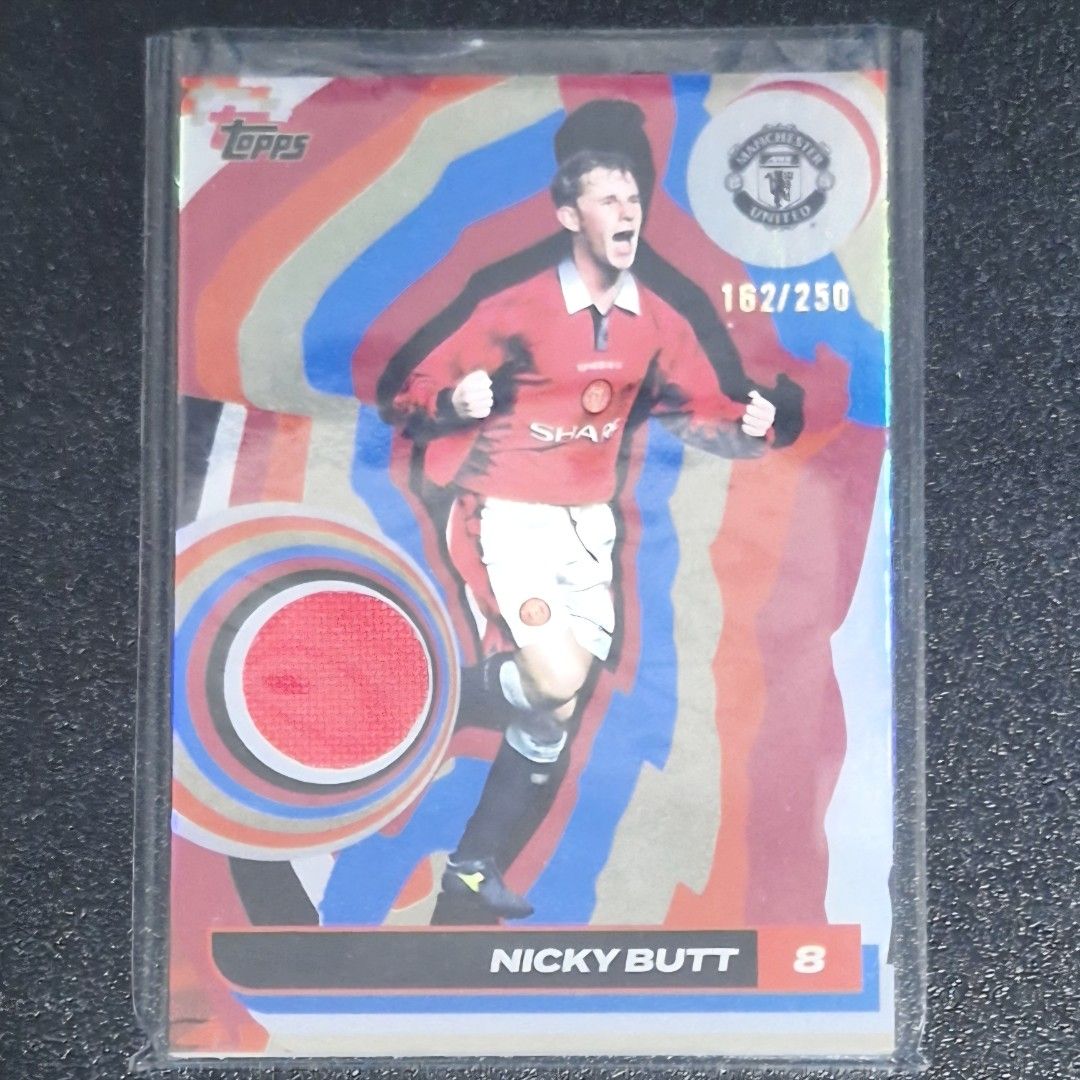 2024/2025 Topps Manchester United Team Set Nicky Butt Consequential ...