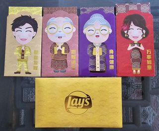 8 pcs Redmart Red Packet Ang Pao, Hobbies & Toys, Stationery & Craft ...