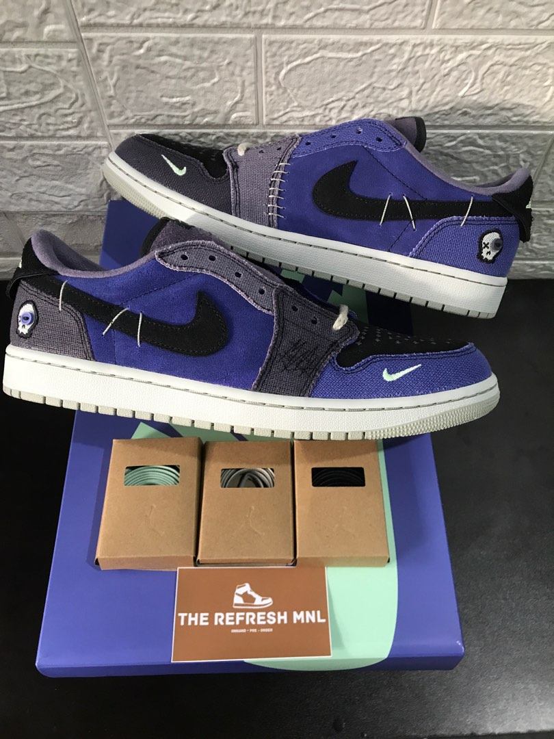 Air Jordan 1 Low OG x Zion Williamson ‘Voodoo Alternate’, Men's Fashion ...