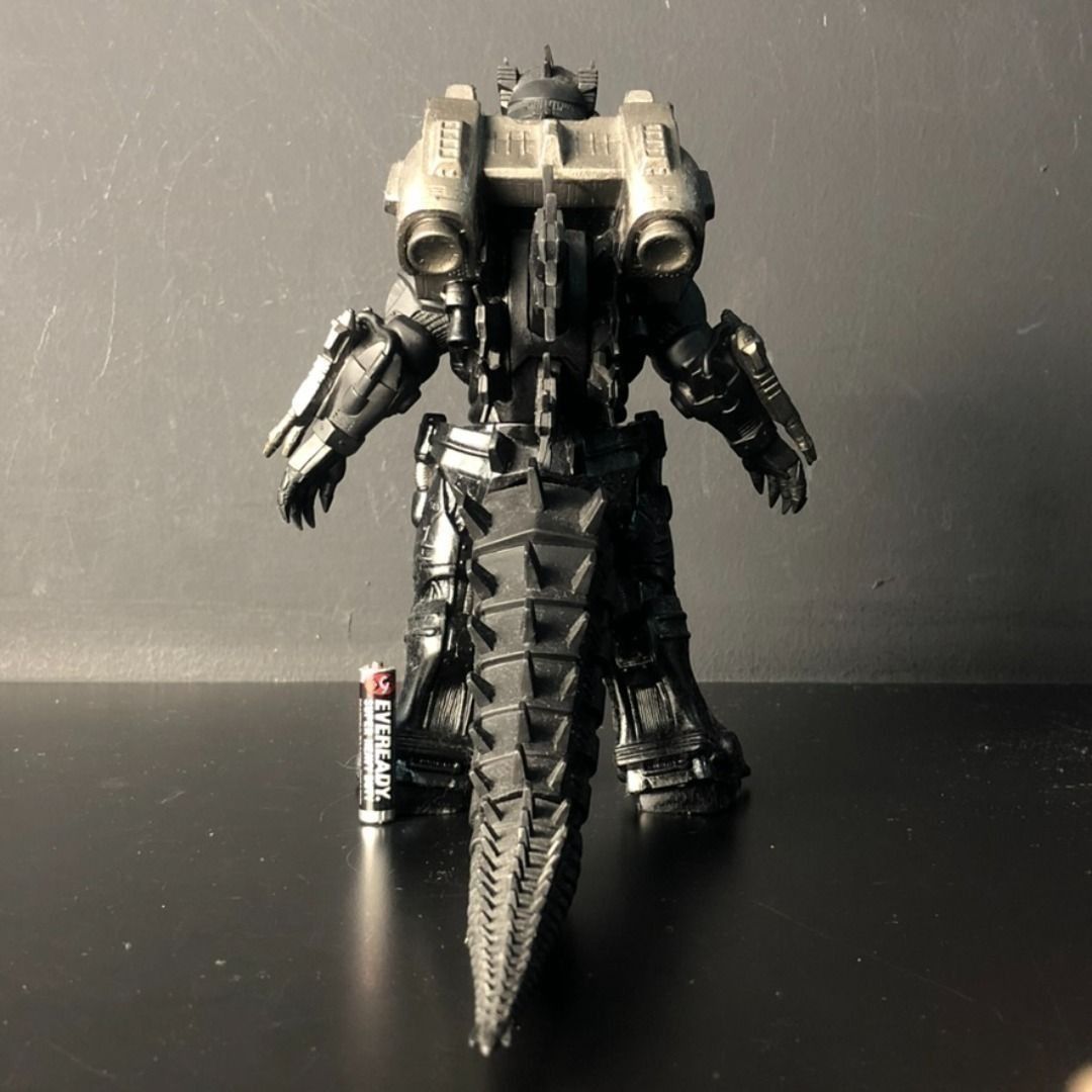BANDAI 2003 Black MechaGodzilla Kiryu Heavy Arm Kaiju Godzilla Sofubi ...