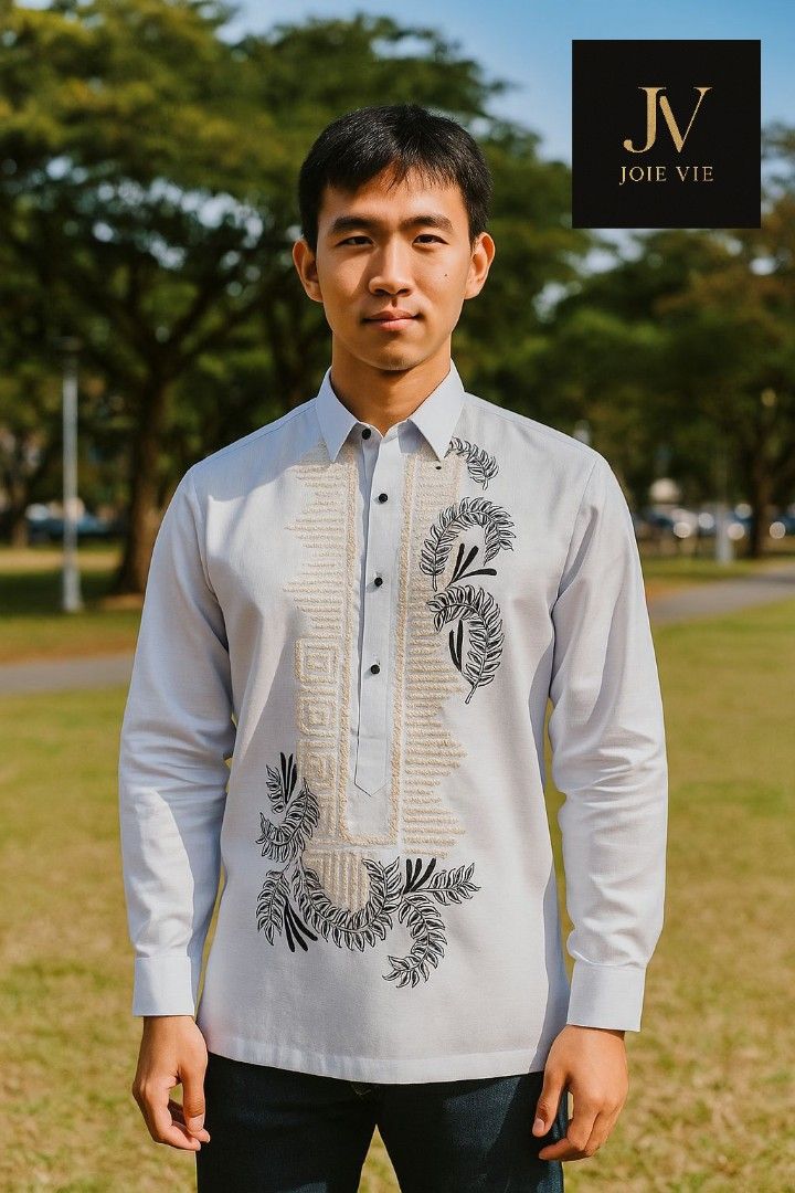 Barong for Men, Men's Fashion, Tops & Sets, Formal Shirts on Carousell