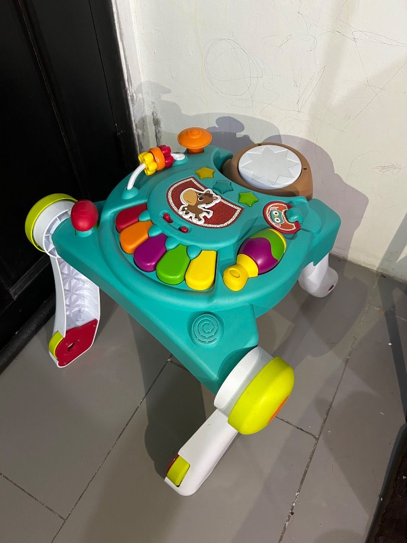 Blue box 3-in-1 walker table, Babies & Kids, Infant Playtime on Carousell