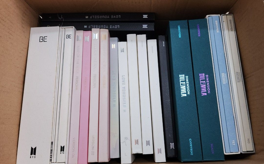 BTS & Enhypen Album Collection, Hobbies & Toys, Memorabilia ...