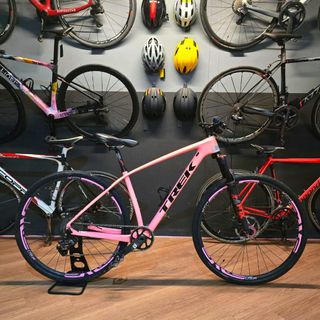 LEECOUGAN Hybrid Bike, Size S, 2x9 Speed Shimano Sora, Sports Equipment ...