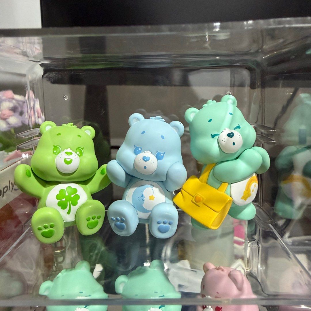 Care Bears Figures - Set of 3, Hobbies & Toys, Toys & Games on Carousell
