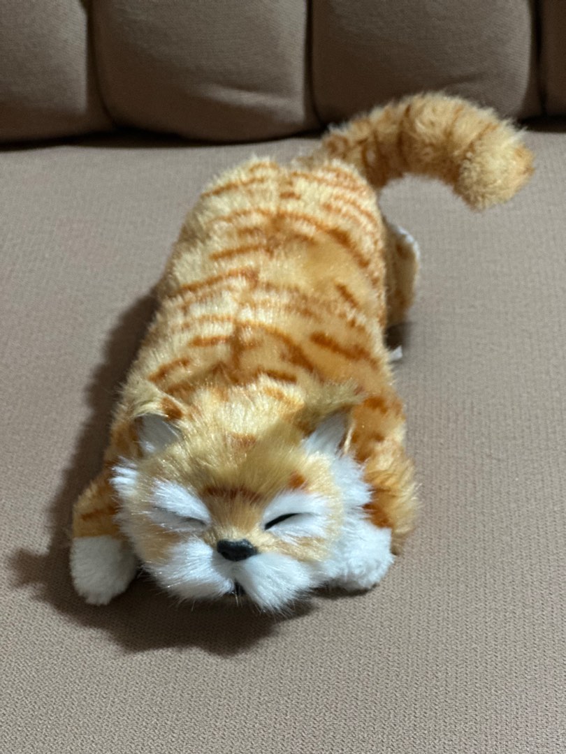 Chief Nekoda Laughing Cat Battery Operated Plush Toy, Hobbies & Toys ...