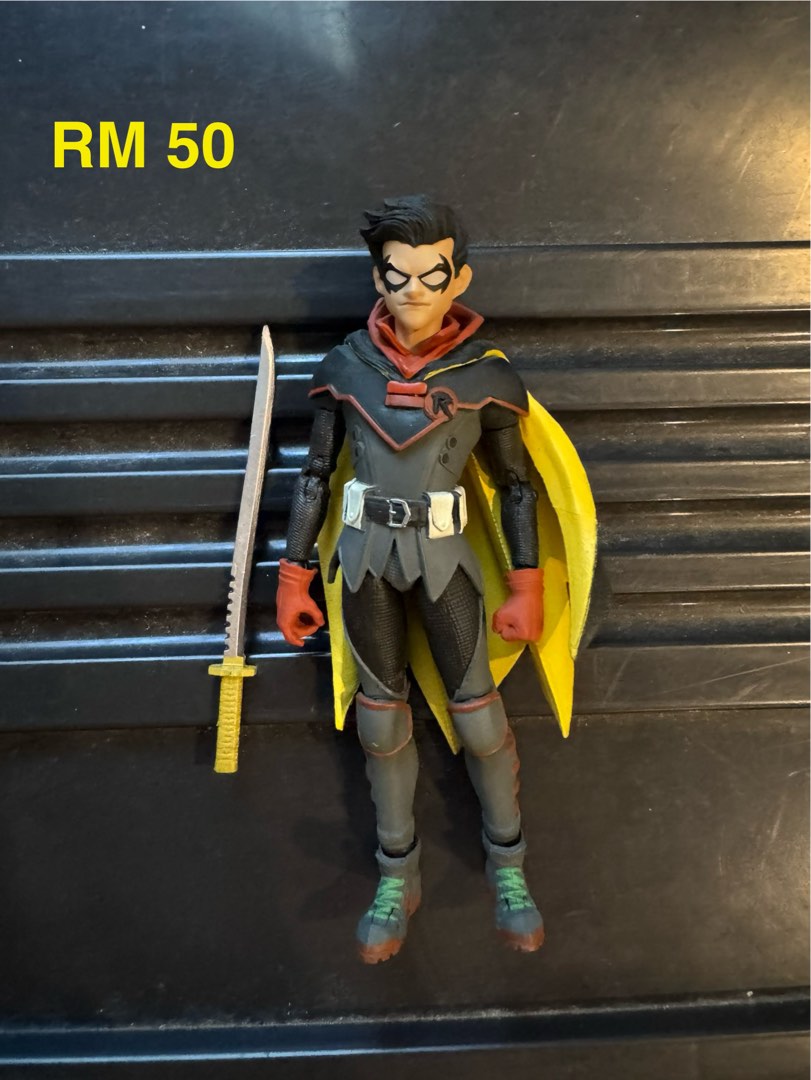 DC Comics Multiverse Robin Damian Wayne Mcfarlane, Hobbies & Toys, Toys ...