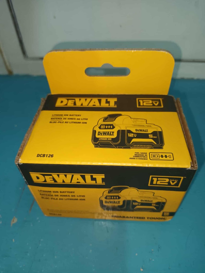DeWalt 12V Lithium Ion Battery DCB126, Commercial & Industrial ...