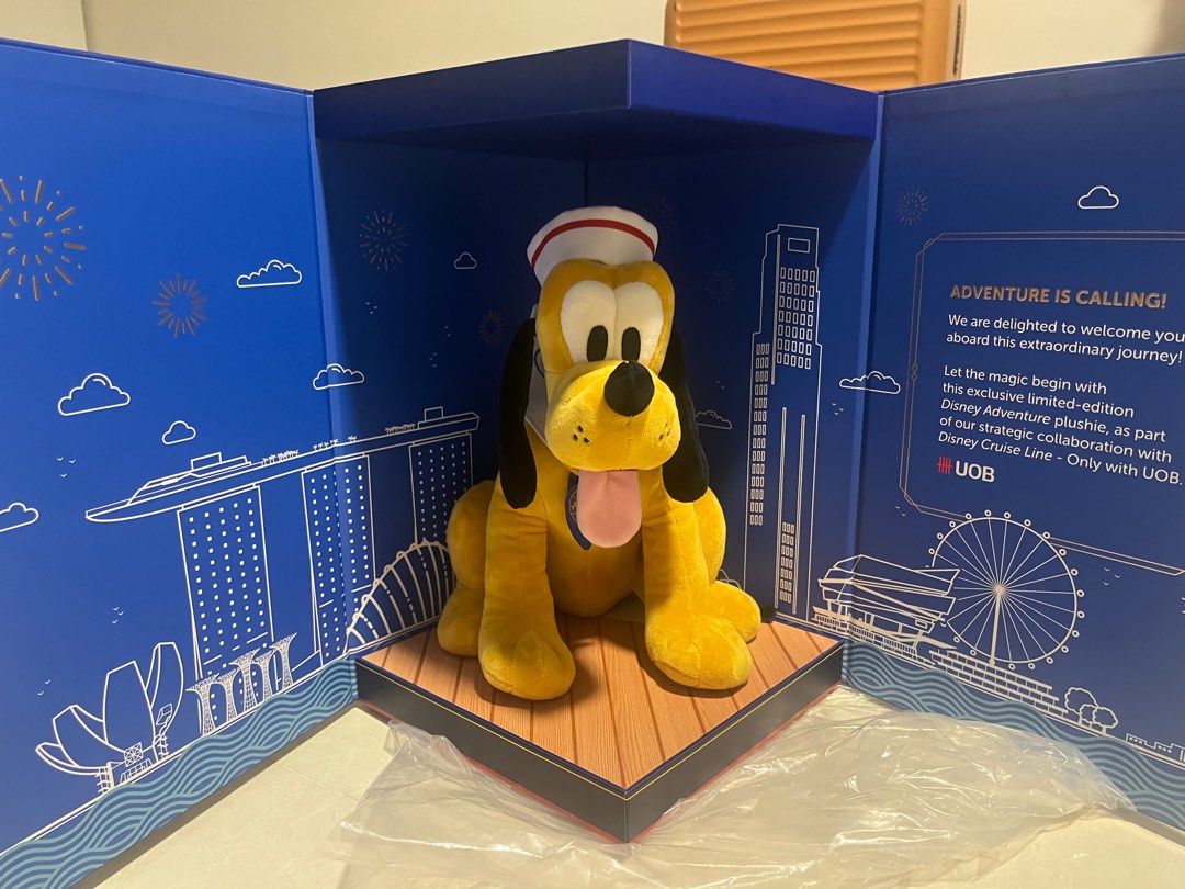 Disney cruise line Pluto collectible, Hobbies & Toys, Toys & Games on ...