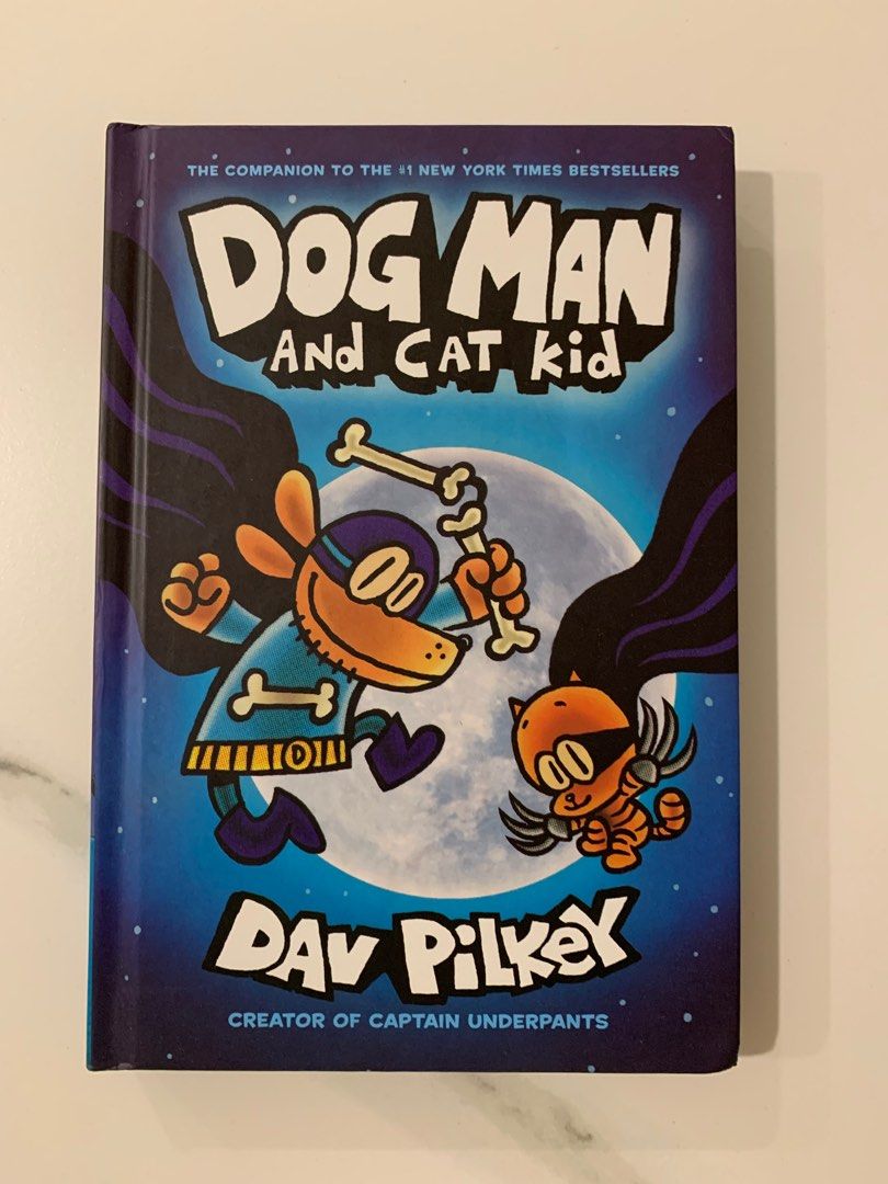 Dog Man and Cat Kid (by Dav Pilkey), Hobbies & Toys, Books & Magazines ...